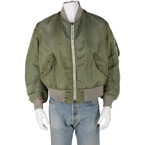 Vintage | Jackets & Coats | Vintage L2b Bomber Flight Pilot Jacket ...
